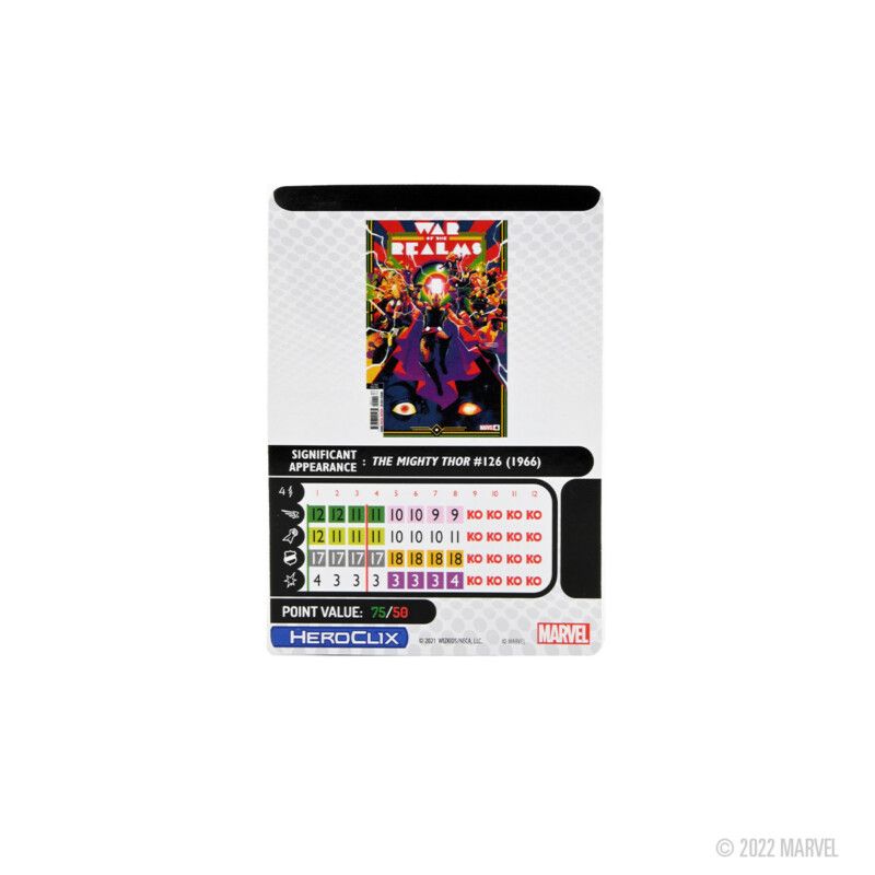 Marvel HeroClix: Avengers War of the Realms | HeroClix